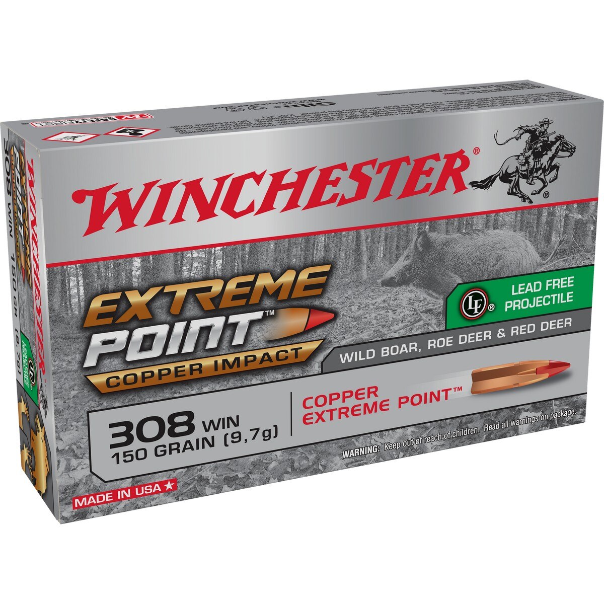 Winchester 308 Win 150 Grain XP Copper Impact CEP 20 Rd | Bass Pro Shops